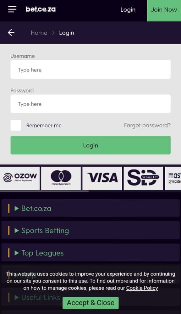 Bet.co.za Login And Register | Account Access Guide 2023 | Bet Reviews